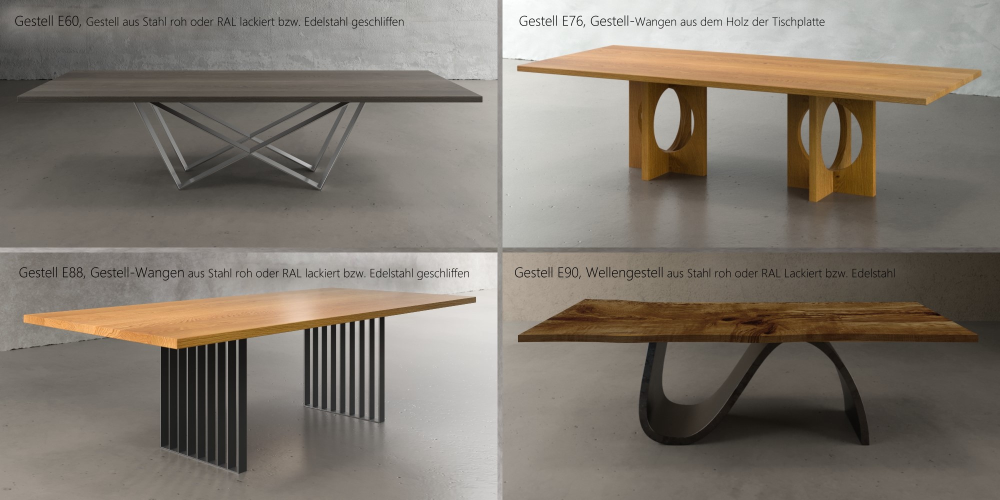 Massiver Esstisch aus Eiche Monoplatte | wobiliar